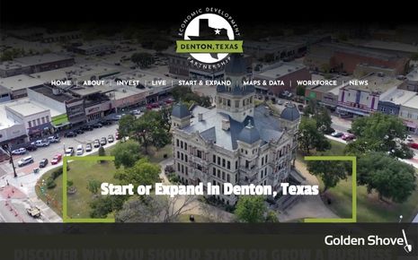 Denton Economic Development Partnership Launches a Business-Focused Website